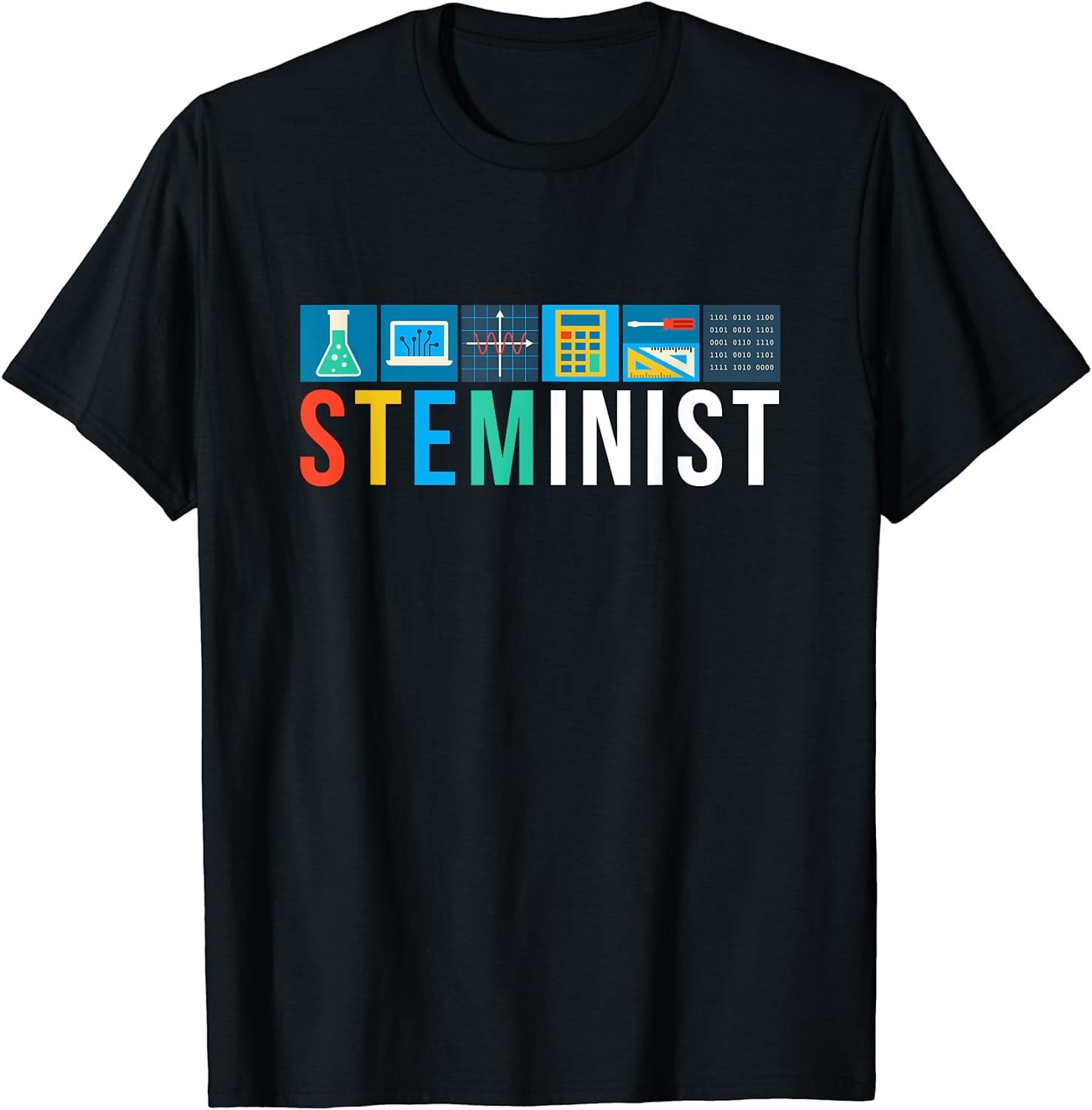 Steminist Science Technology Engineering Math STEM T-Shirt - Walmart.com