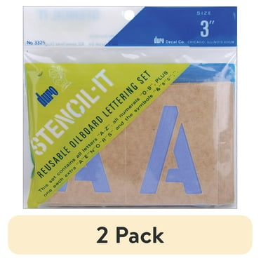 8 Pc Template Stencil Set Drawing Kit in Assorted Shapes - Walmart.com