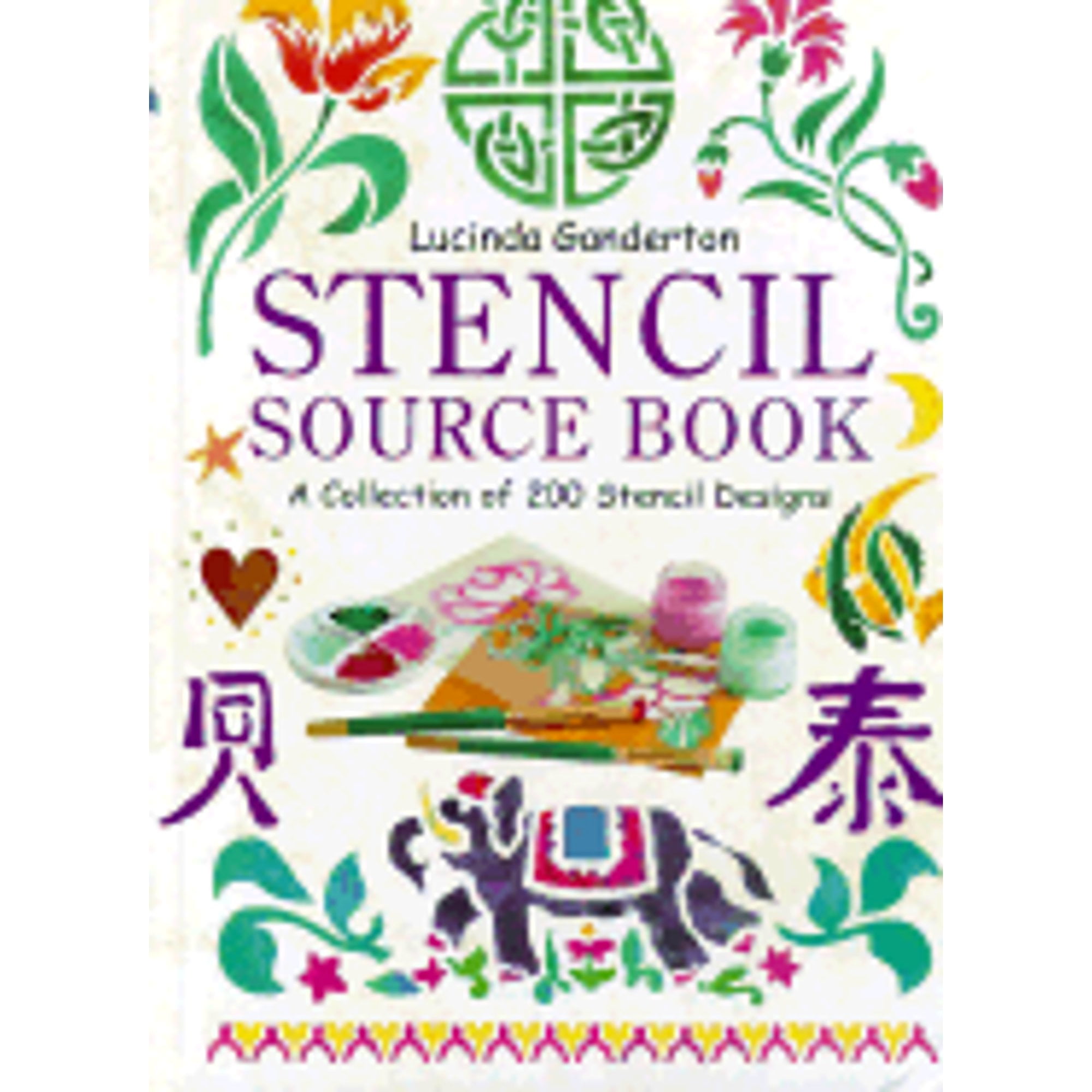 Pre-Owned Stencil Sourcebook: A Collection of 200 Stencil Designs ...