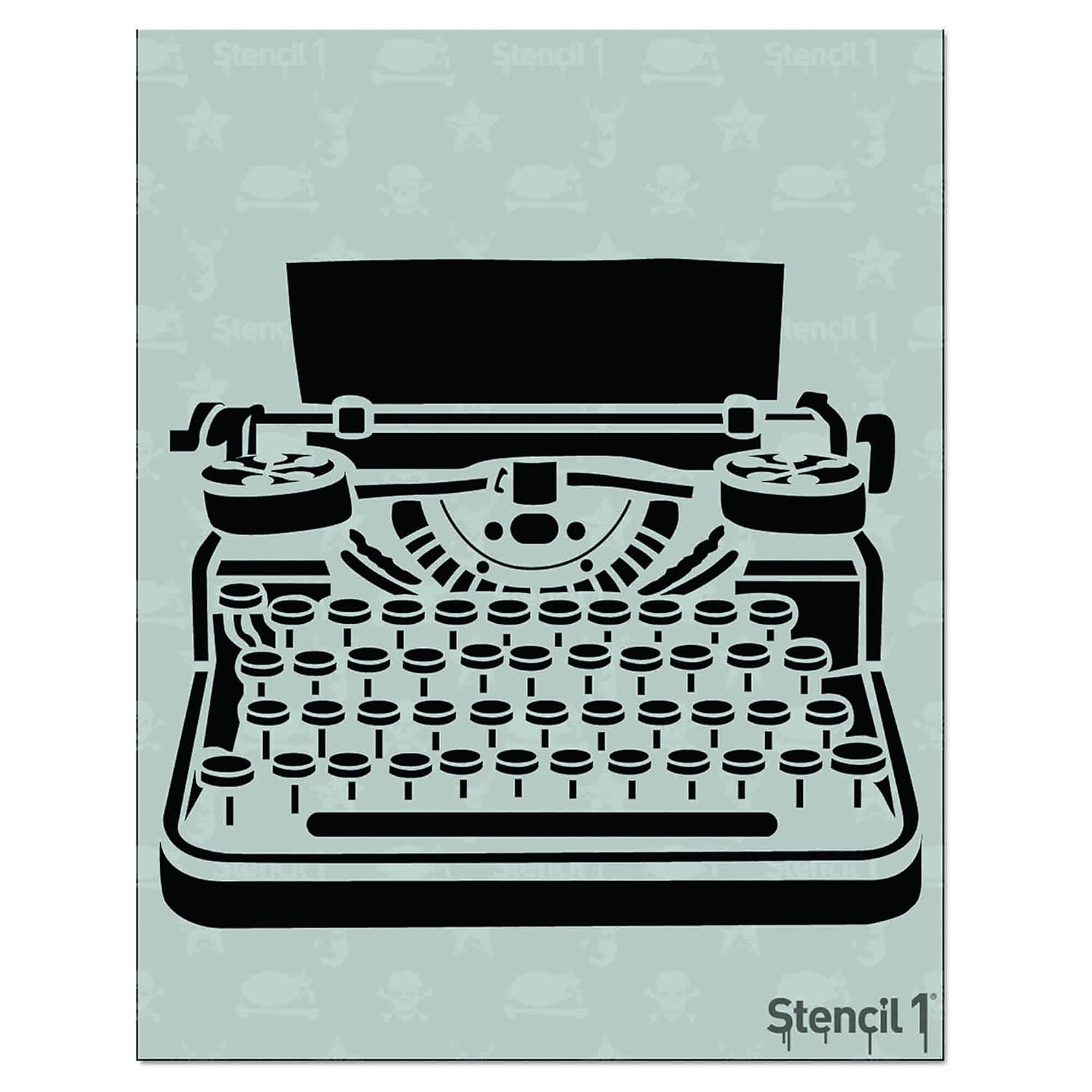Stencil1 85X11 StencilTypewriter - Walmart.com