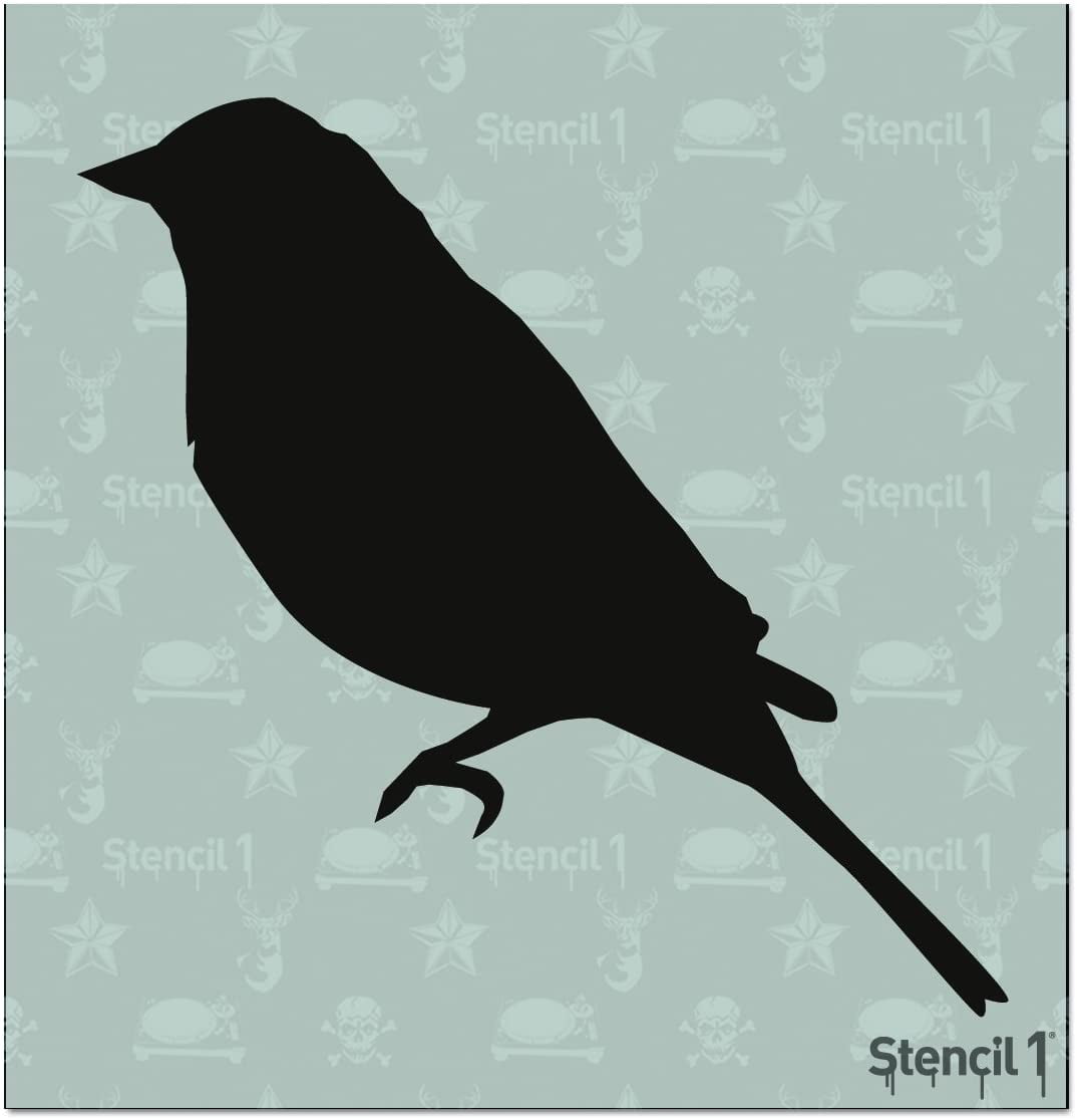 Stencil1 Bird 1 Stencil Arts Crafts - 5.75" X 6" - Walmart.com