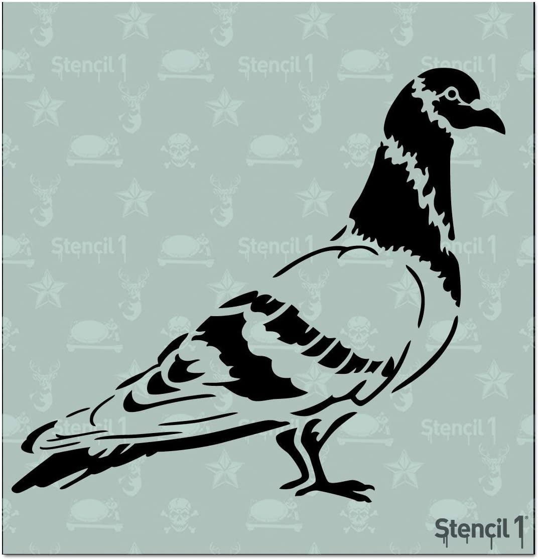 Stencil1 Pigeon Bird Stencil Art Craft - 5.75" x 6" - Walmart.com
