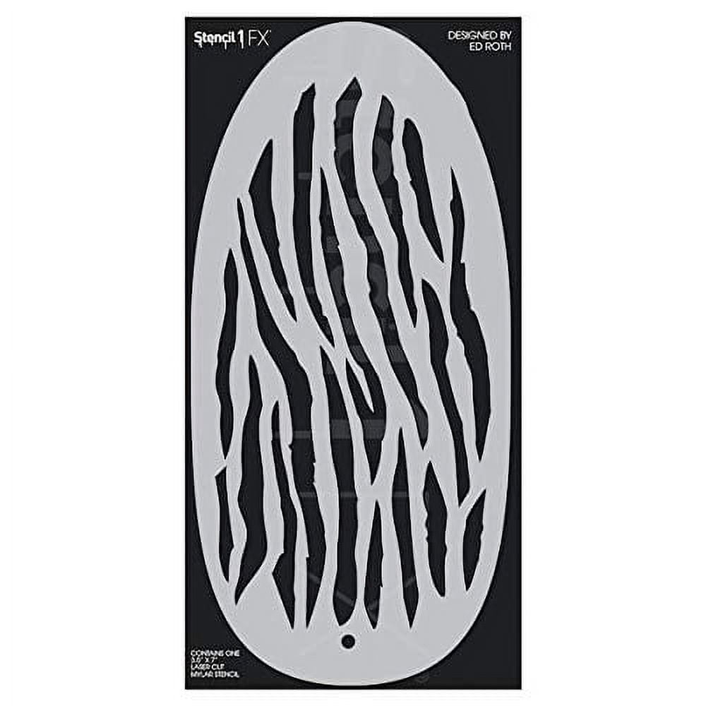 Stencil1FX Eye Makeup Stencil for Costumes, Dress Up, Halloween ...