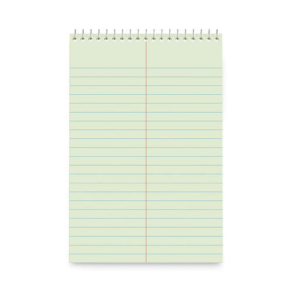 Steno Pads, Gregg Rule, Red Cover, 80 Green-Tint 6 X 9 Sheets, 6/pack ...