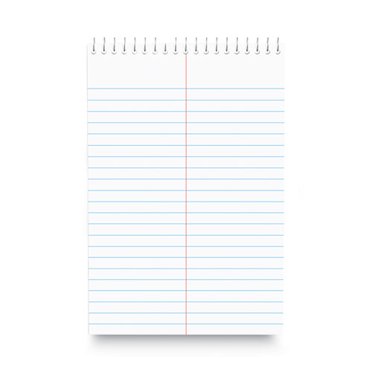 Steno Pads, Gregg Rule, Red Cover, 80 Green-Tint 6 X 9 Sheets | Bundle ...