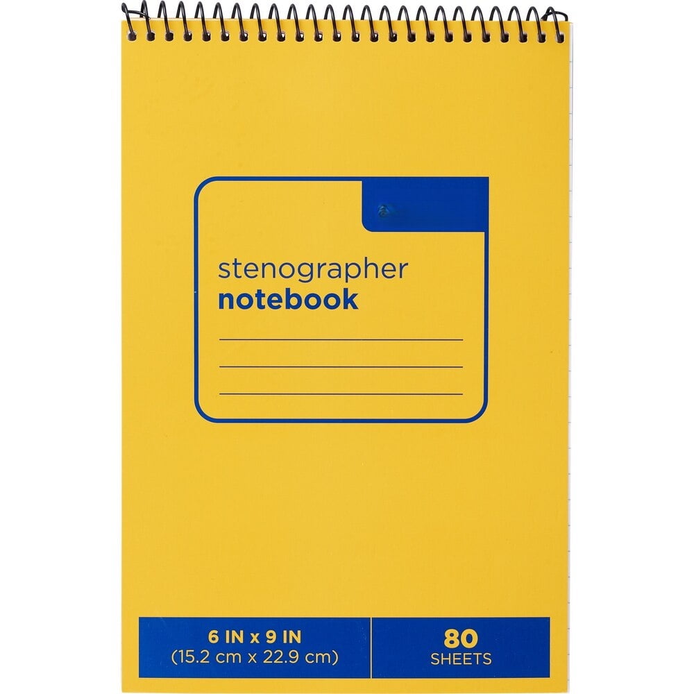 Stenographer Notebook 6"" x 9"" - Walmart.com