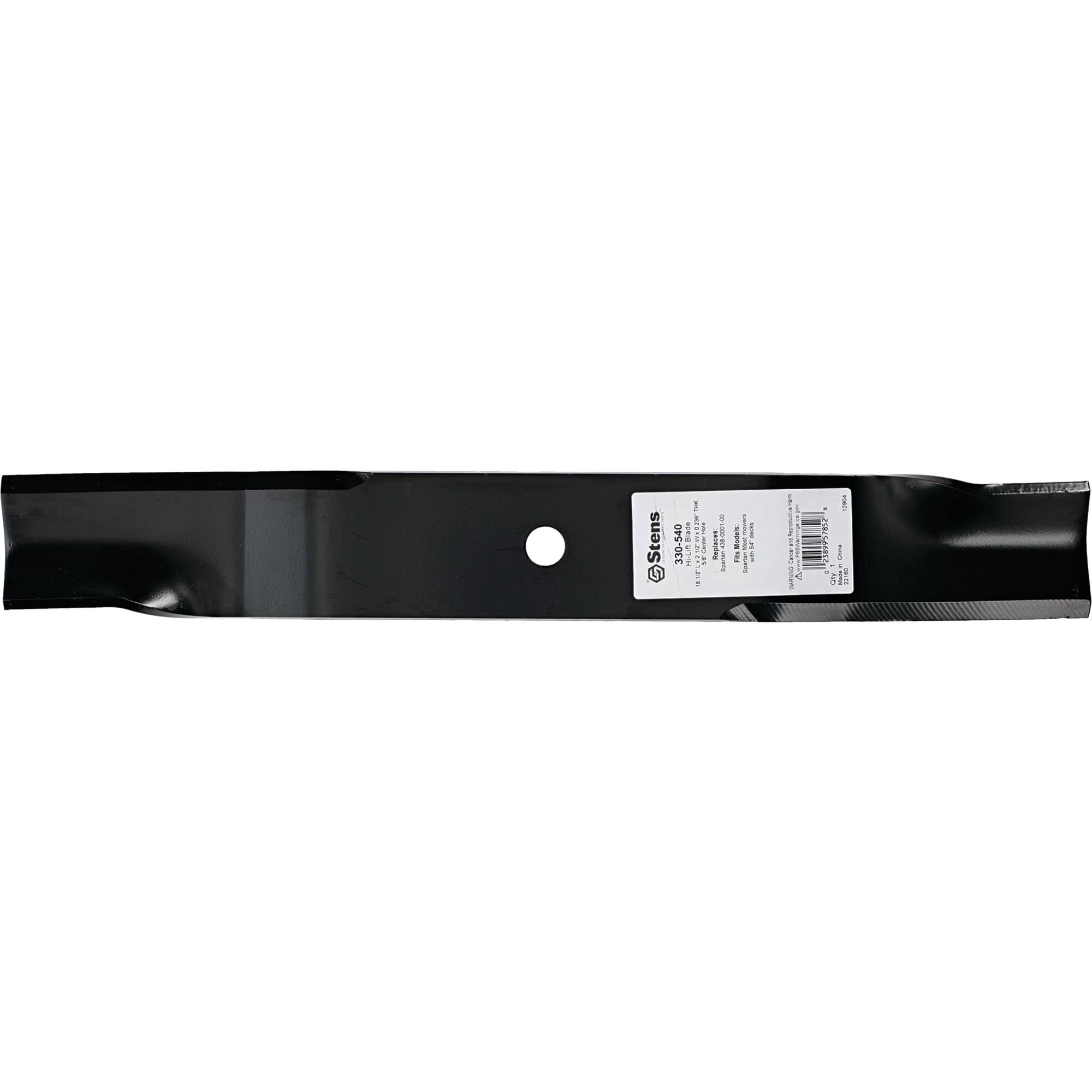 Stens Hi-Lift Blade 330-540 For Spartan Most mowers with 54" decks 438 ...