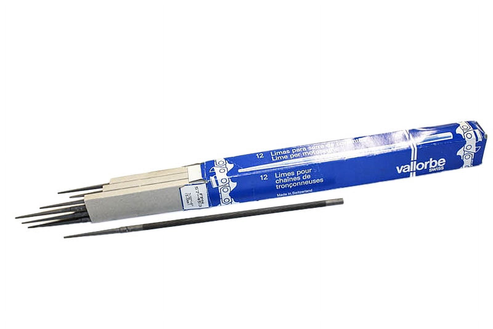 Stens Parts STE-57-453 Vallorbe Files by round chainsaw file 7/32" x ...