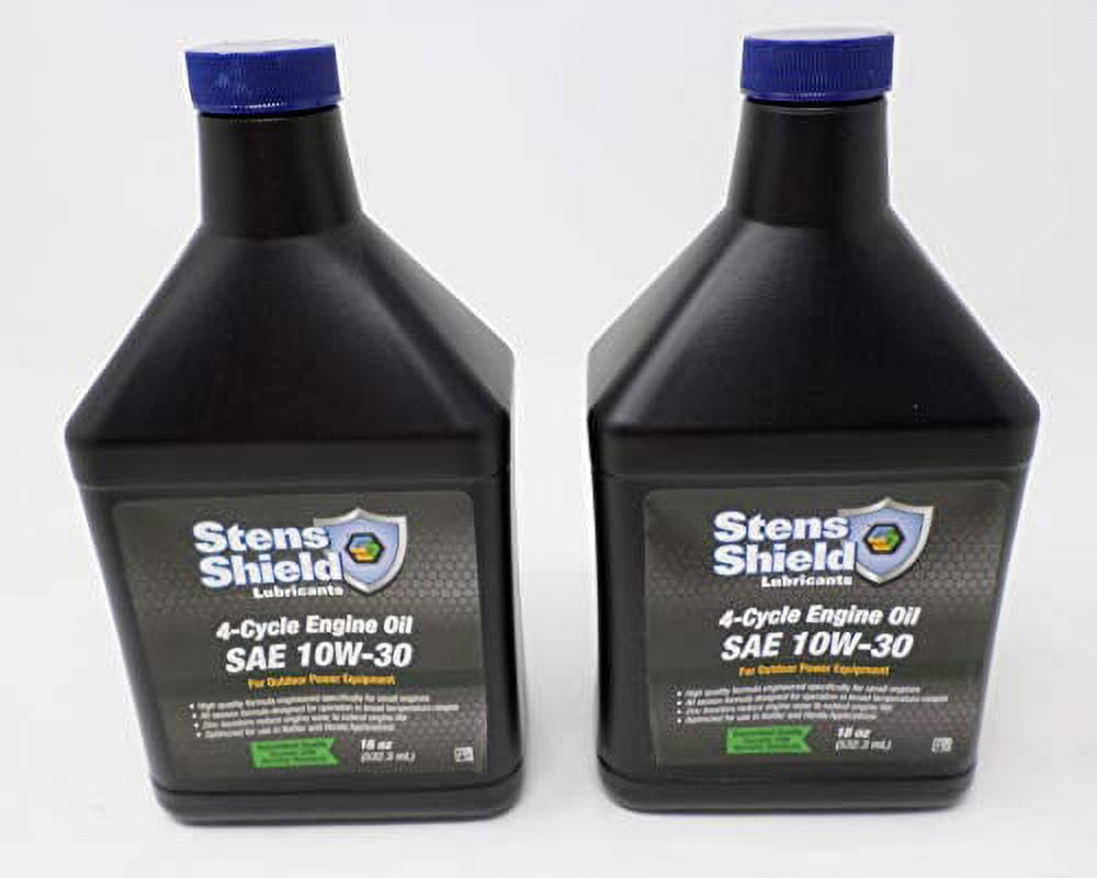 Stens Shield 2-Pack 770-130 SAE 10W-30 4-Cycle Engine Oil 18oz Bottles ...