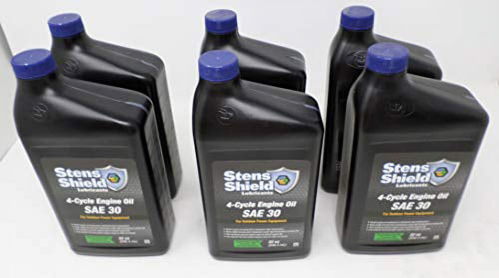 Stens Shield 770-031 SAE 30 4-Cycle Engine Oil Quart (Pack of 6 ...