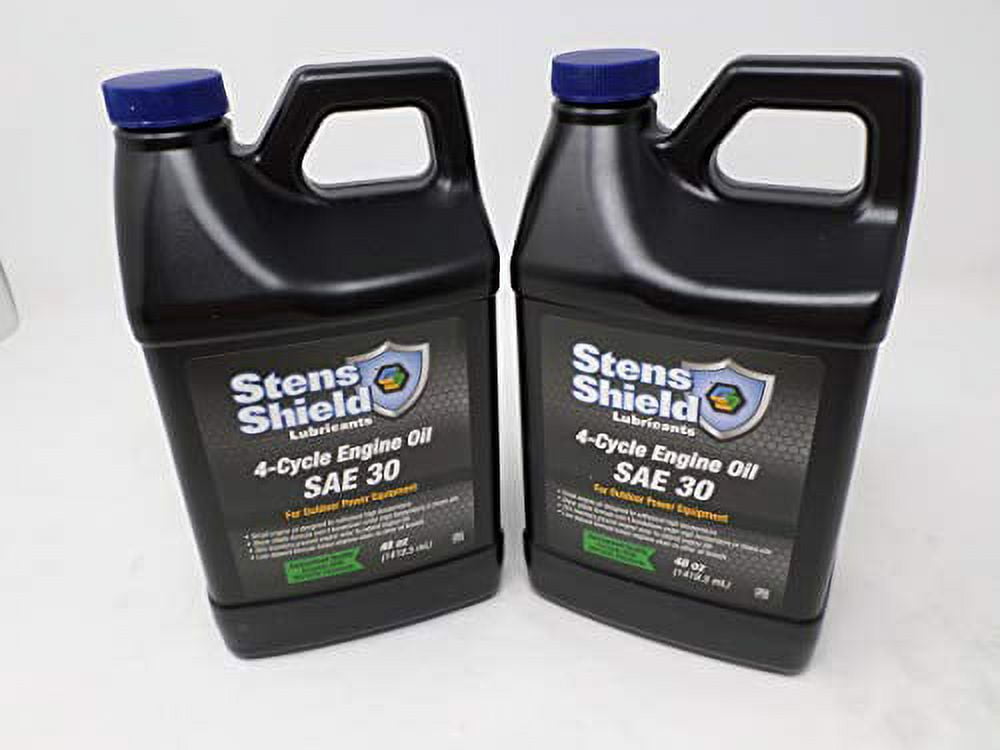 Stens Shield 770-032 48oz Bottle SAE 10W-30 4-Cycle Engine Oil (2-Pack ...