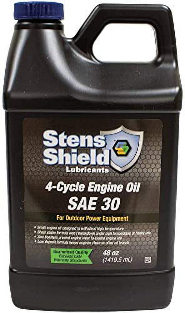 Stens Shield 770-032 48oz Bottle SAE 10W-30 4-Cycle Engine Oil ...