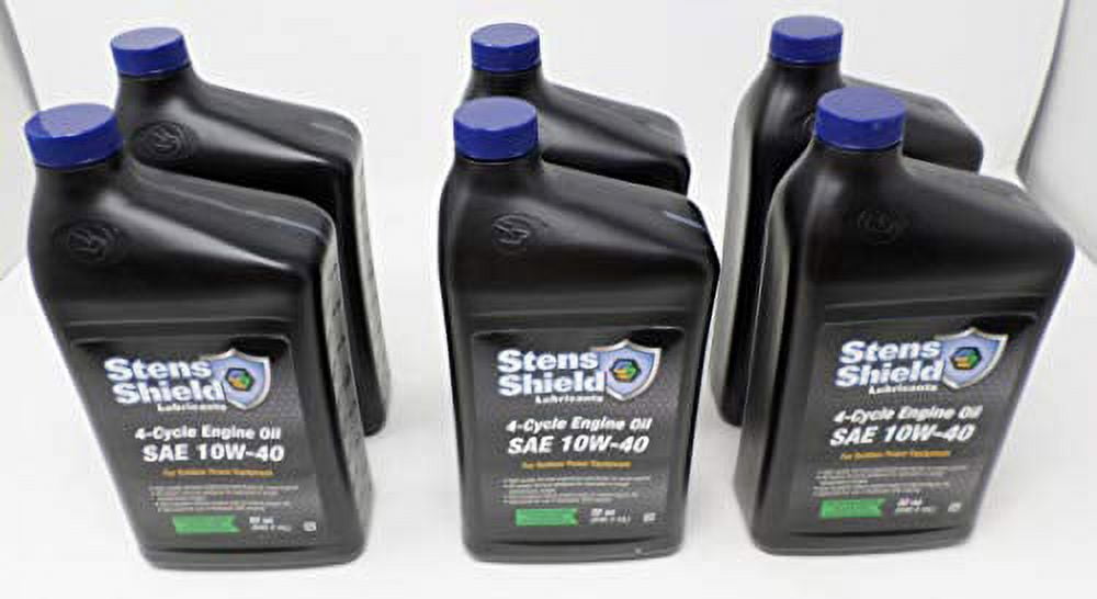 Stens Shield 770-140 SAE 10W-40 4-Cycle Engine Oil Quart (Pack of 6 ...