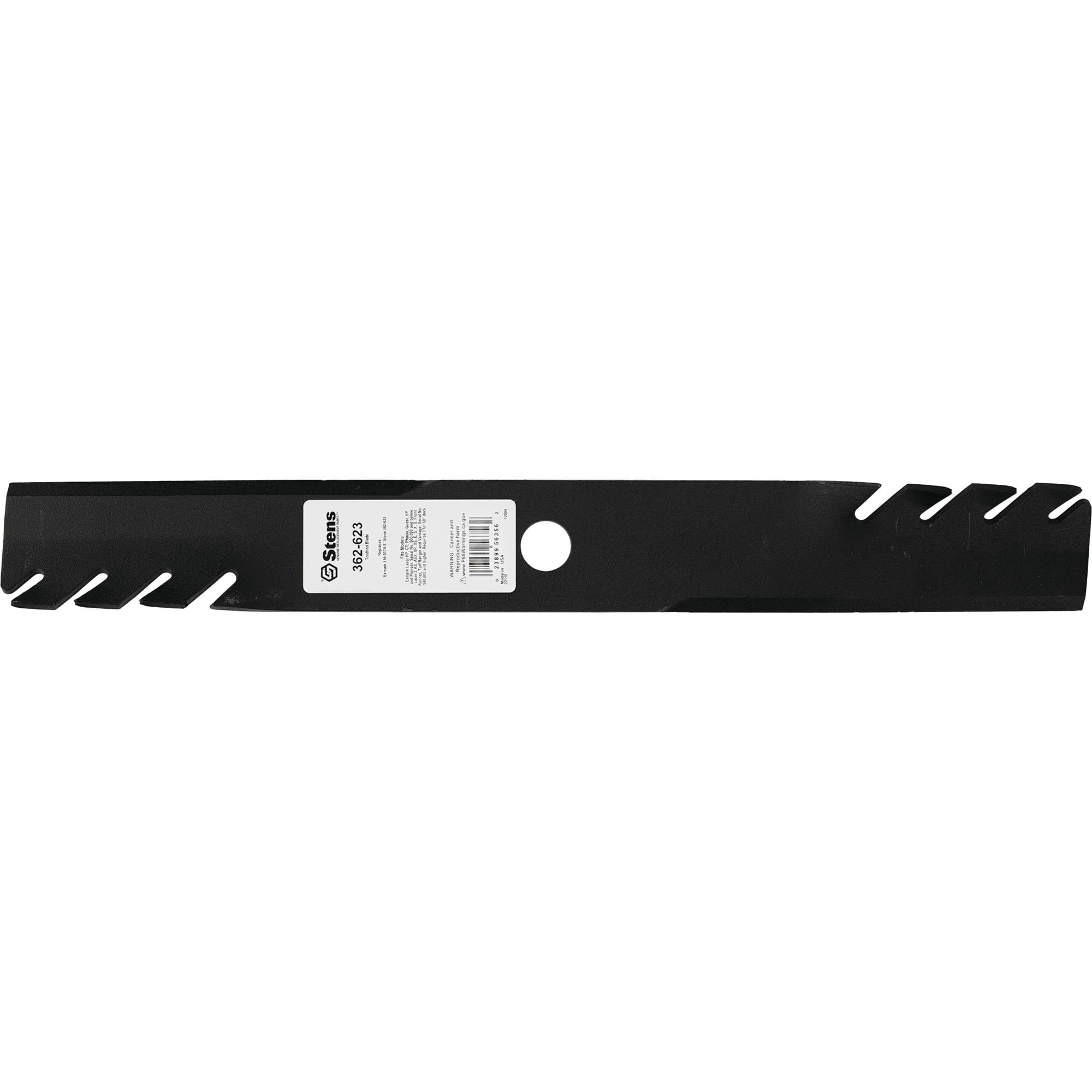Stens Toothed Blade 362-623 For Exmark Lazer HP, CT, Phazer, Quest, SP ...