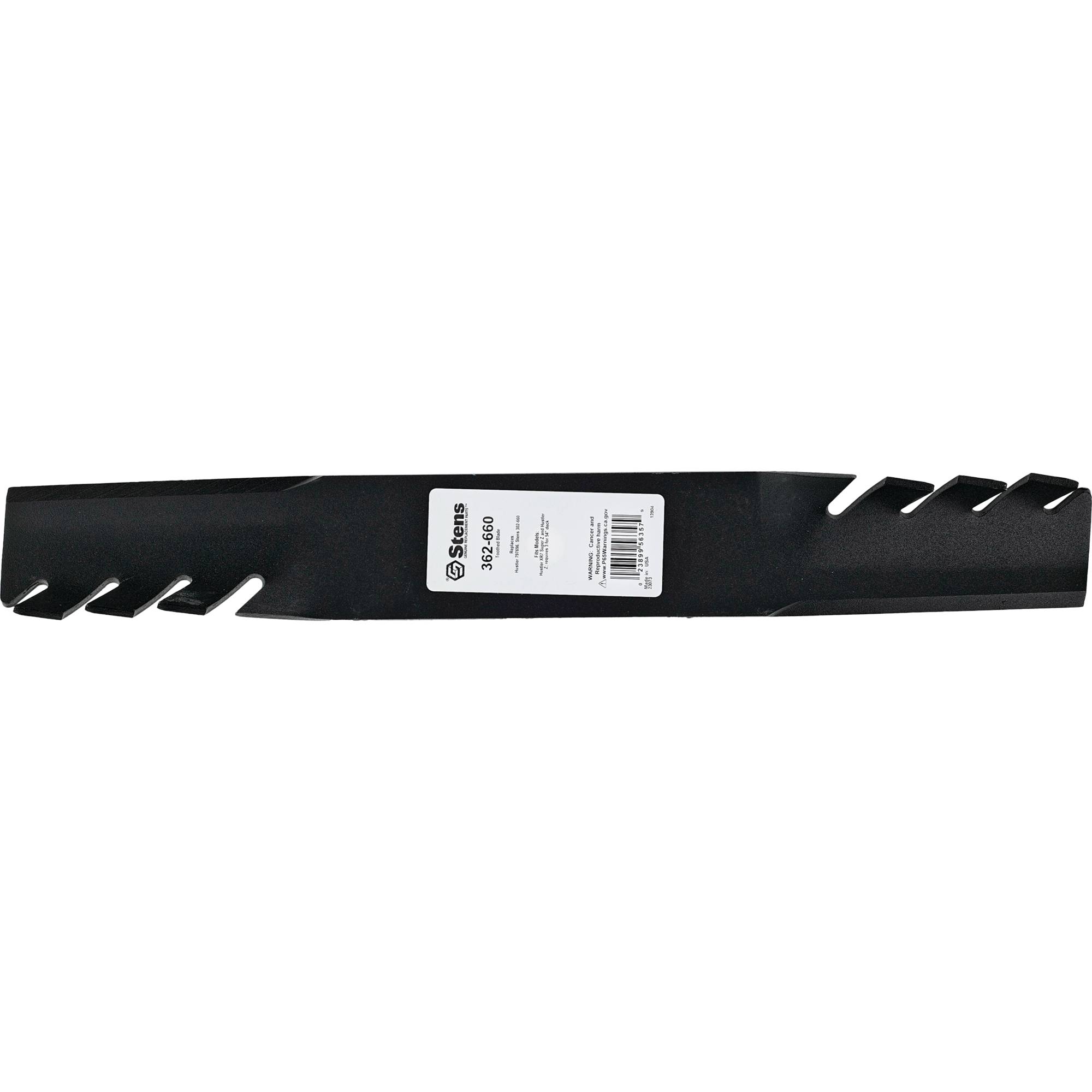 Stens Toothed Blade 362-660 For Hustler Z and Hustler Z; requires 3 for ...