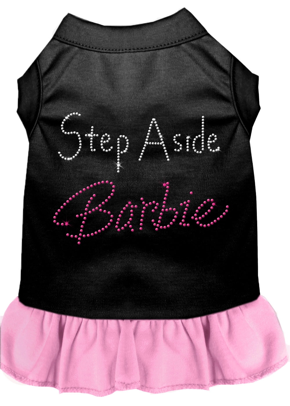 Step Aside Barbie Rhinestone Dress Black with Light Pink XXXL - Walmart.com