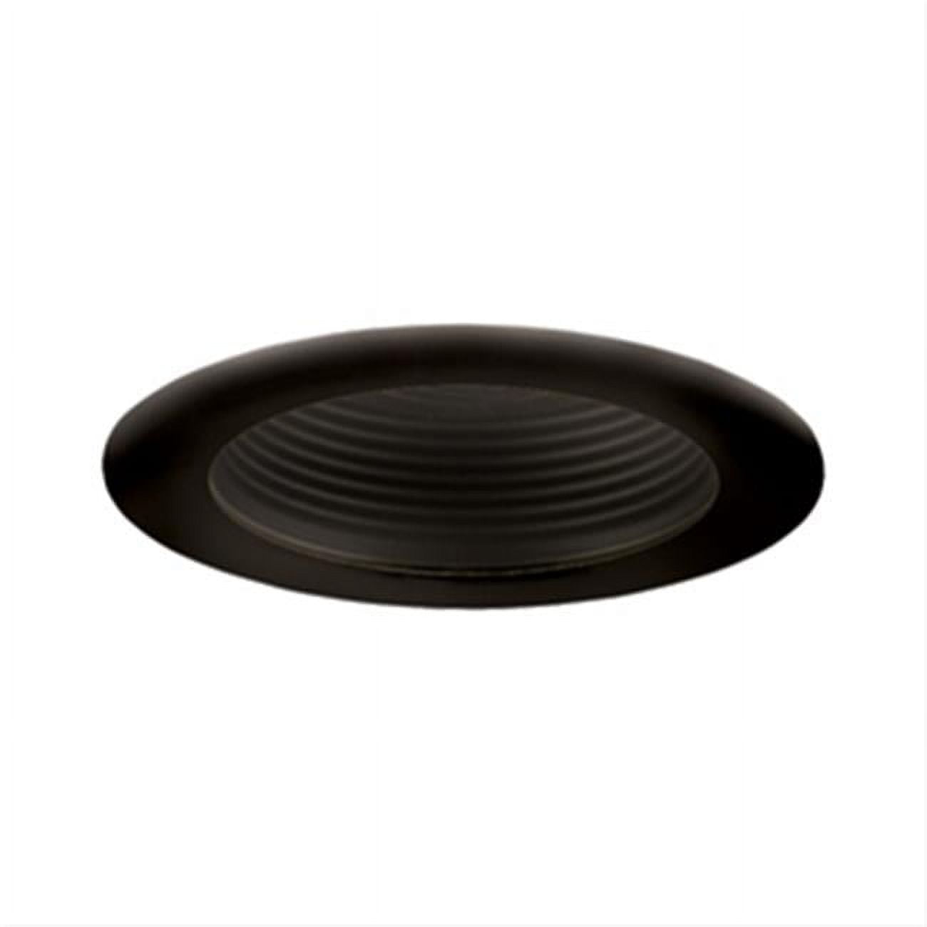 Step Baffle Trim- Black Reflector- Black Trim - 4in. - Walmart.com