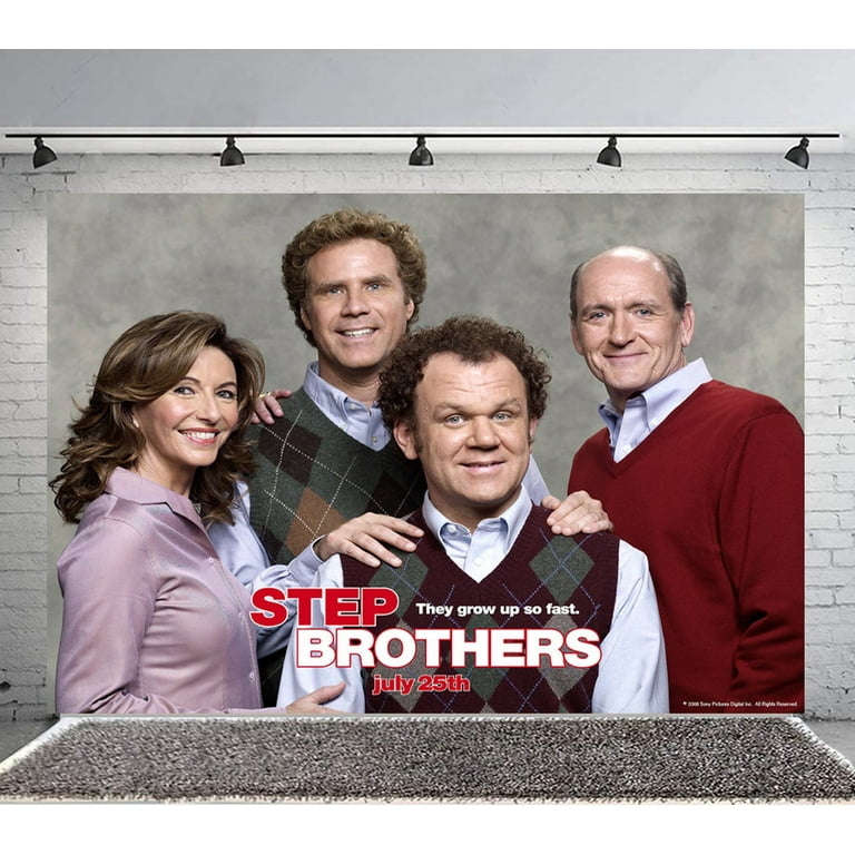 Step Brothers Movie Poster Background