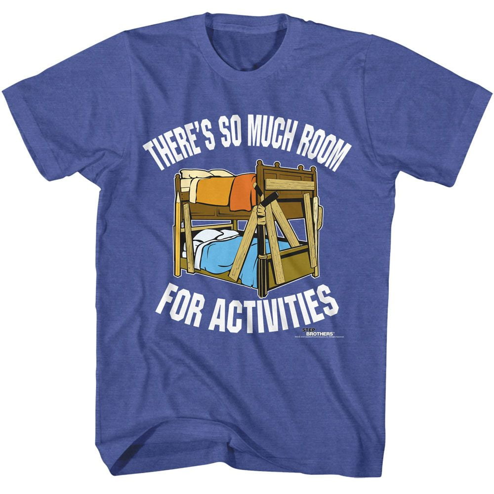 Step Brothers Bunk Beds Royal Heather Adult T Shirt - Walmart.com