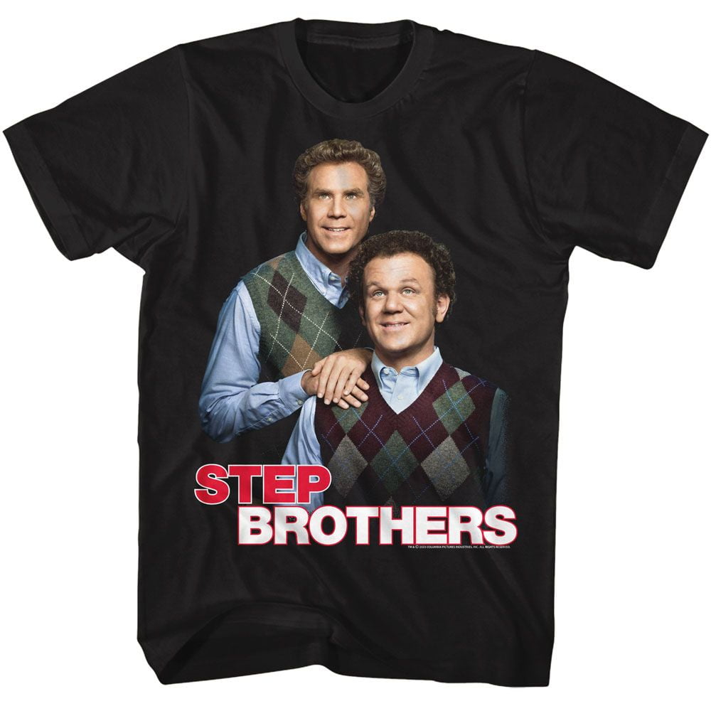 Step Brothers Full Color Black T-Shirt - Walmart.com