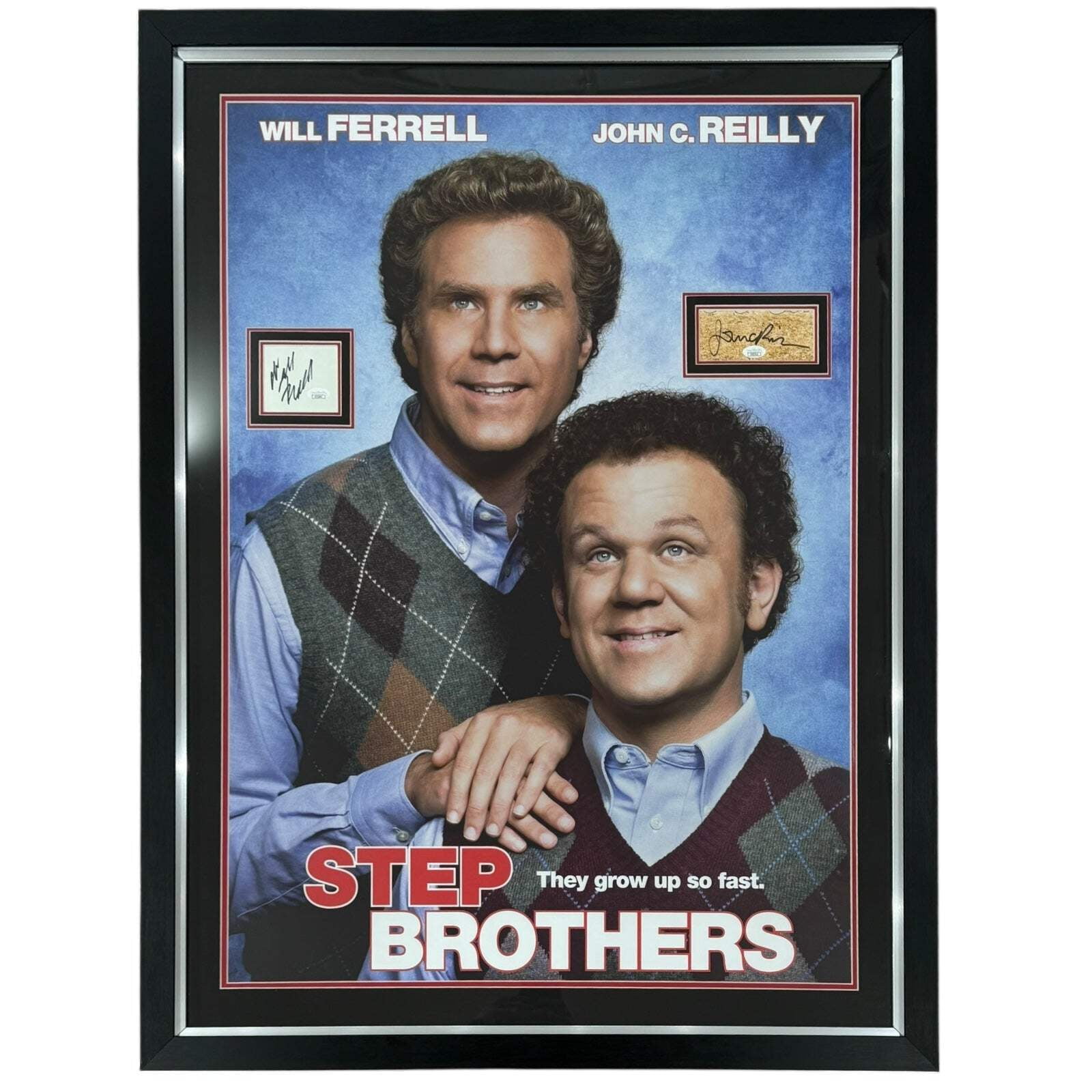 Step Brothers Full-Size Movie Poster Deluxe Framed with Will Ferrell ...