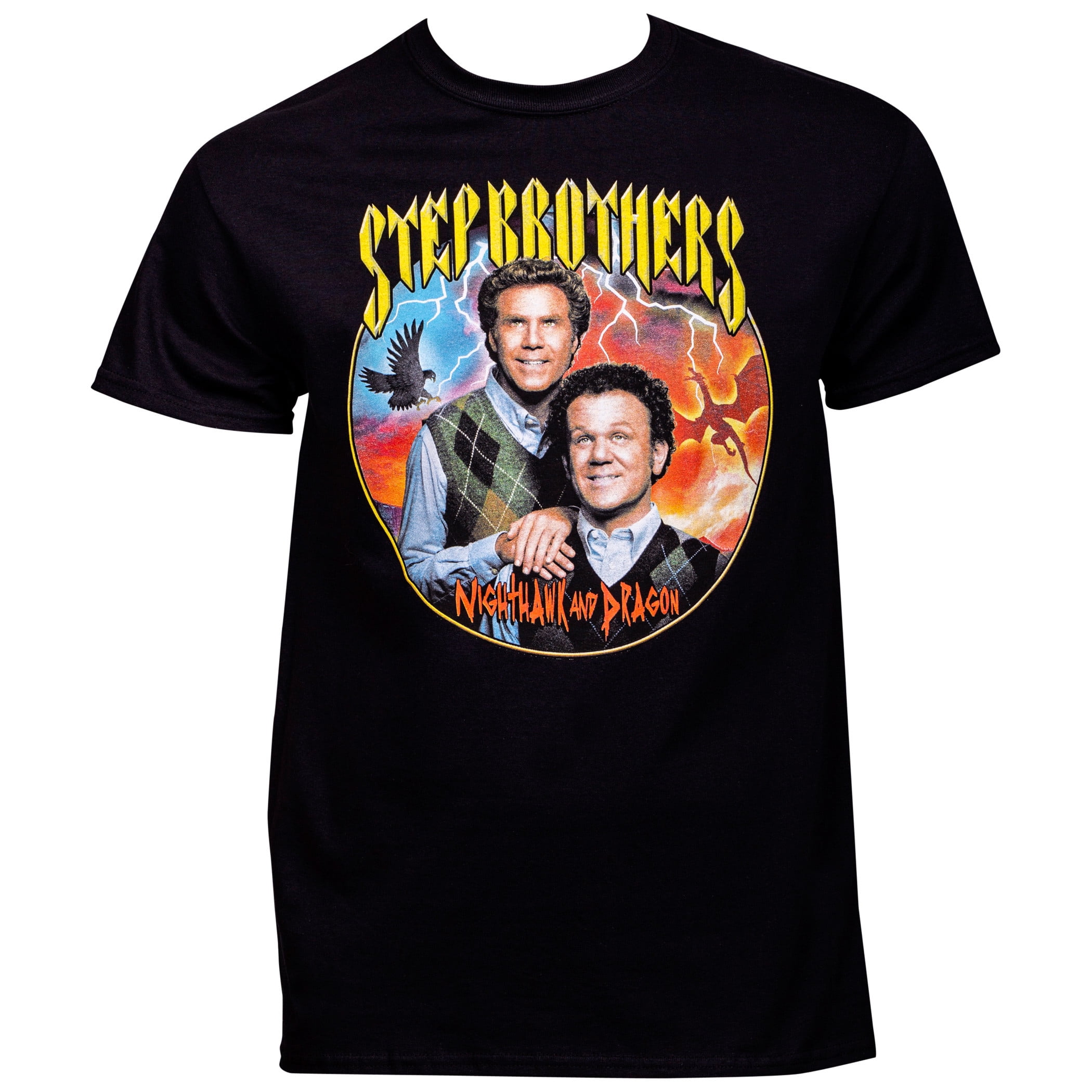 Step Brothers Nighthawk and Dragon T-Shirt-Medium - Walmart.com
