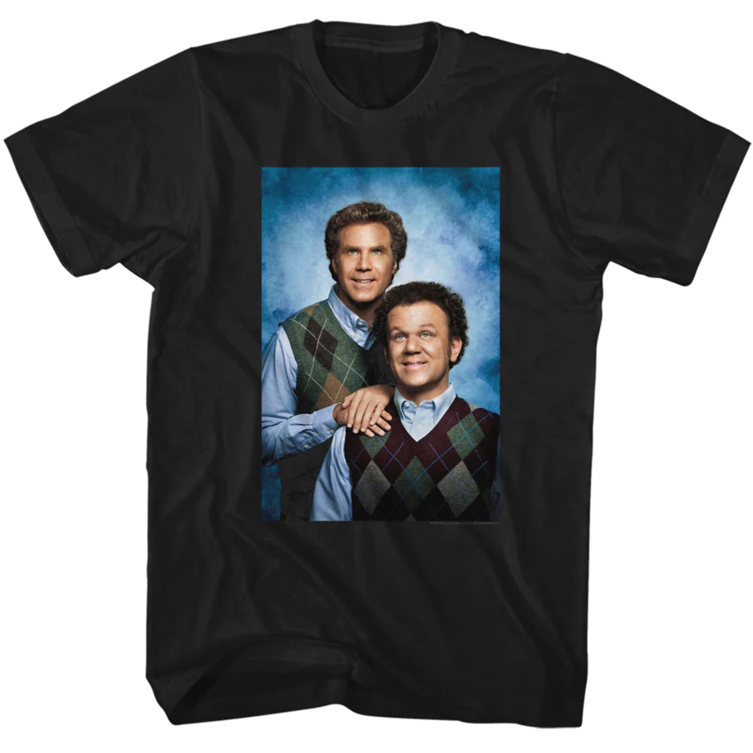 Step Brothers - Sweater Vest Photo Black T-Shirt - Walmart.com