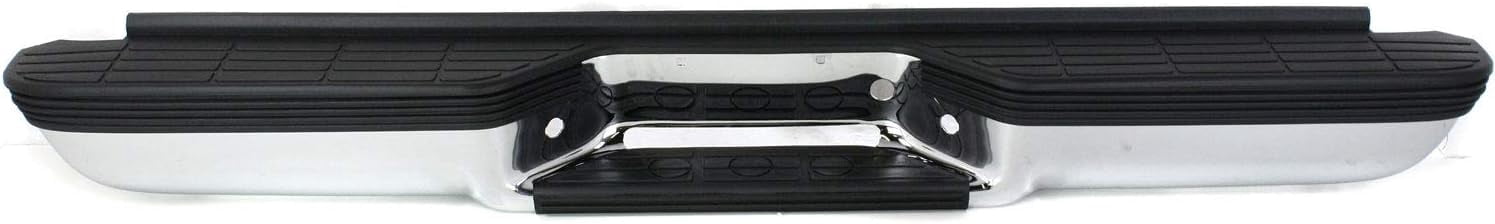 Step Bumper For Chevrolet C1500 1988-1998 W/Pads Chrome Steel W/o ...