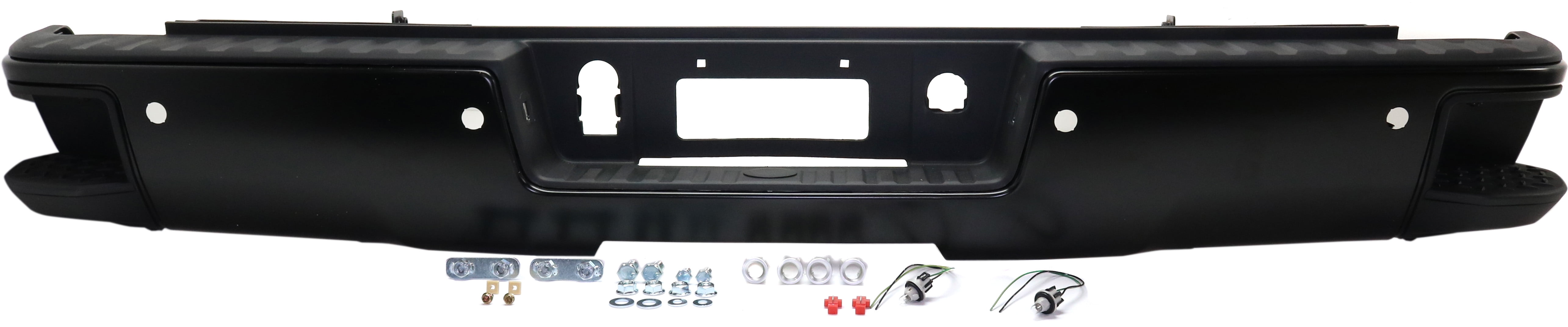 Step Bumper Compatible with CHEVROLET SILVERADO/SIERRA 1500 2014-2018 ...