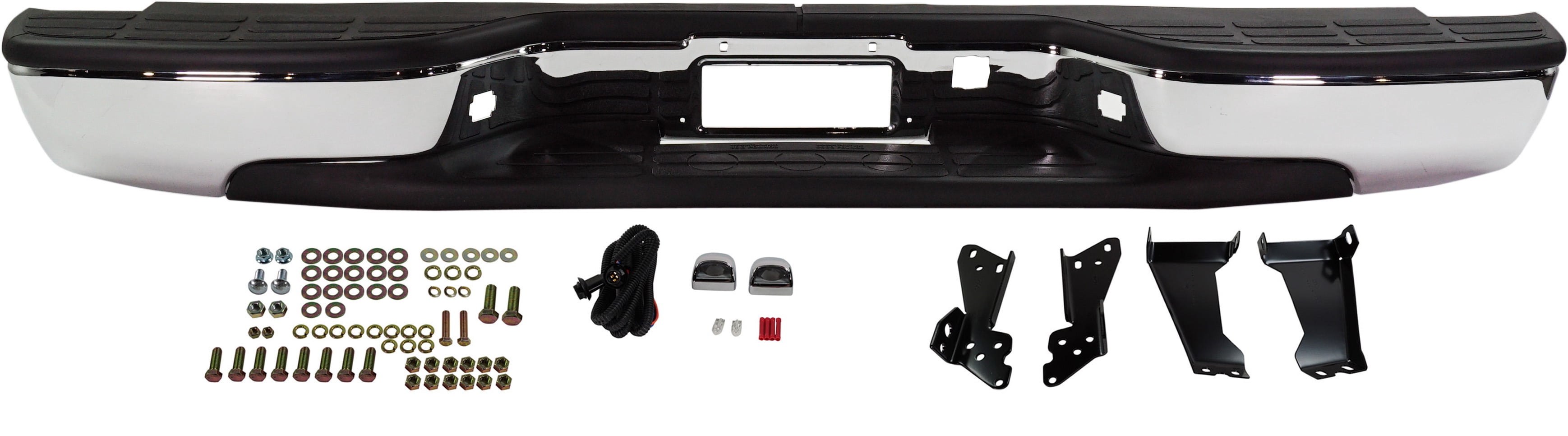 Step Bumper Compatible with CHEVROLET SILVERADO/SIERRA 1999-2006 ...