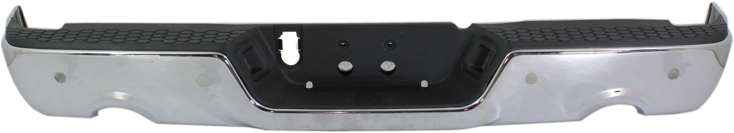 Step Bumper Compatible with DODGE RAM 1500 P/U 2009-2018 Chrome Steel ...