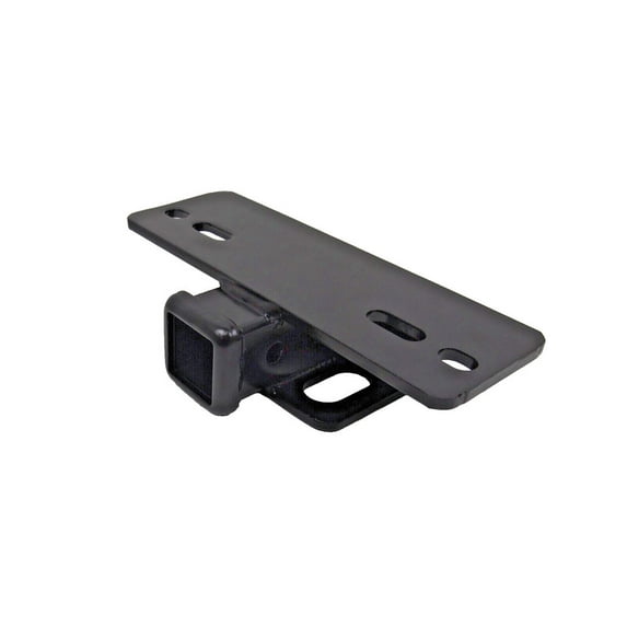 Step Bumper Hitch Receiver Mount, 2 Inch Class 2, 5000 lbs GTW 500 lbs ...