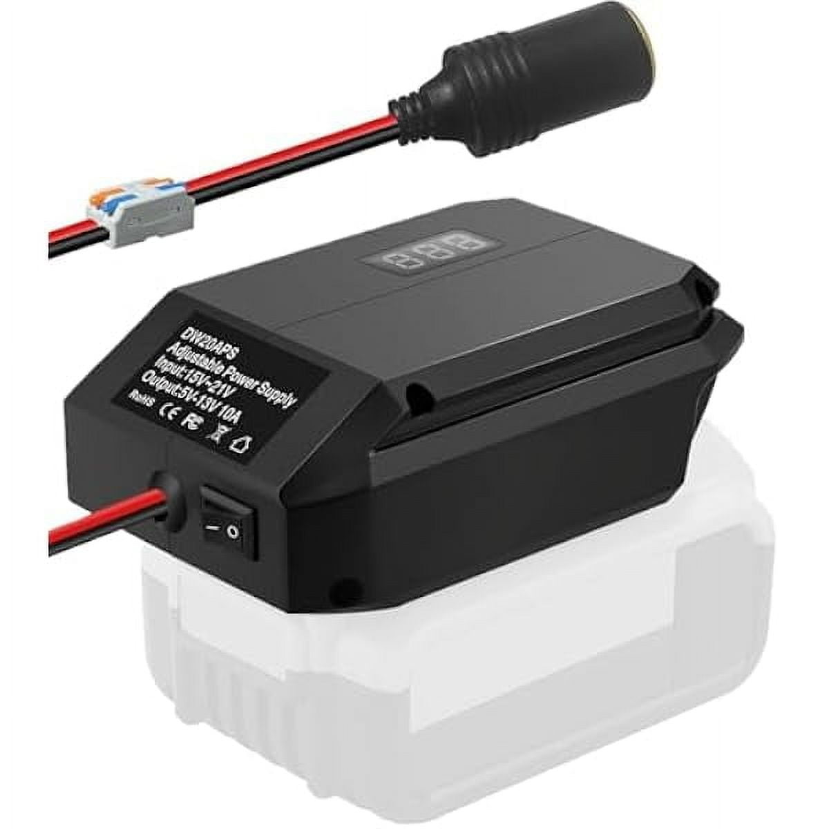 Step Down Converter for Dewalt 20V to12V Power Wheels Battery Adapter ...