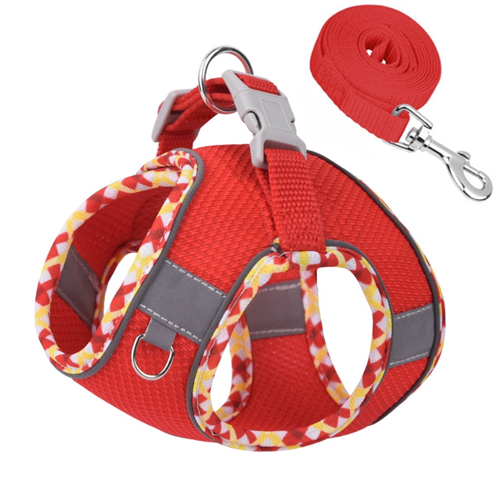Step in Dog Harness and Leash Set - Summer No Pull Escape Proof Vest ...