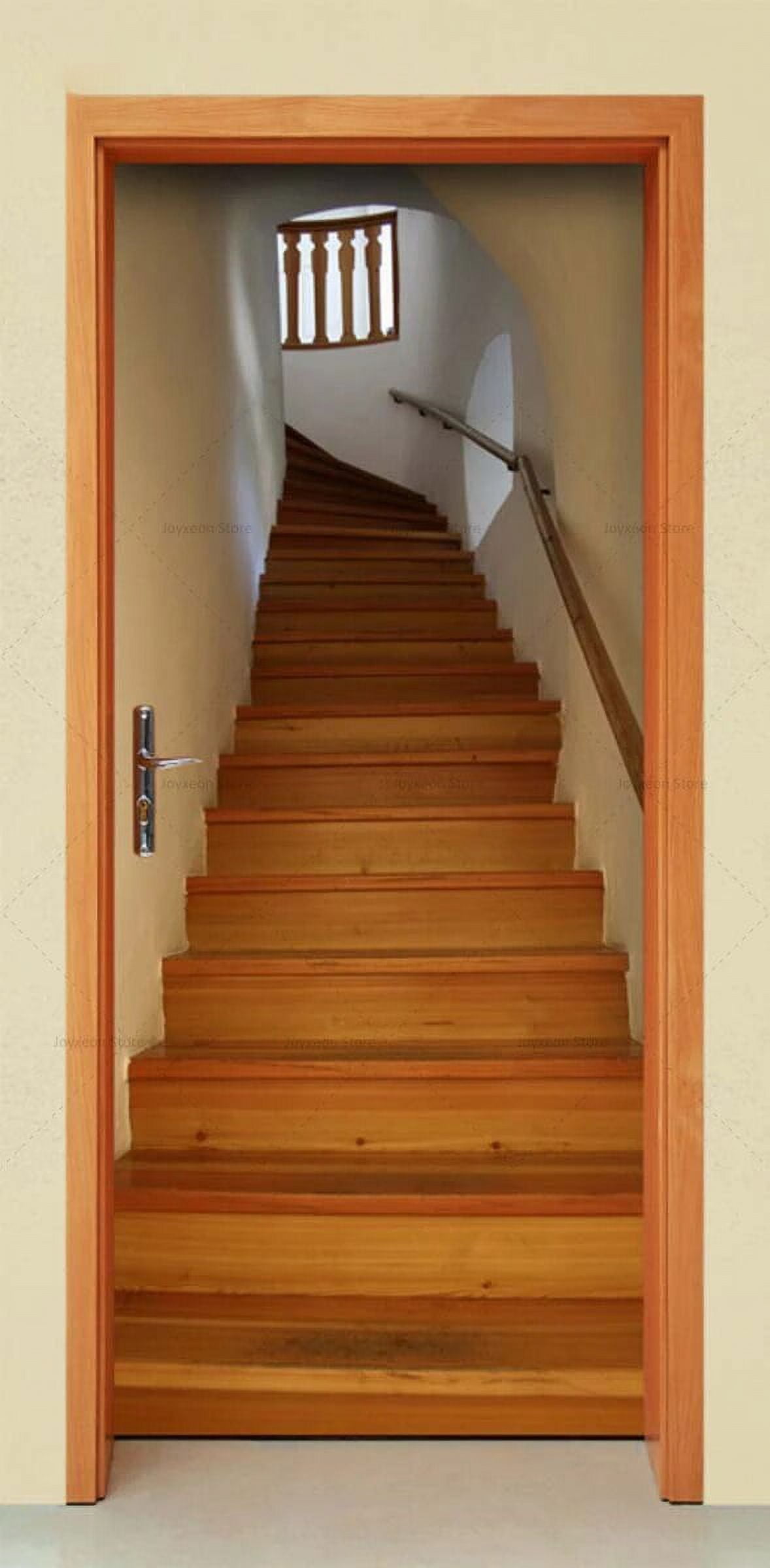 Step Door Sticker Matte Film Material Vinyl PVC Waterproof Self ...