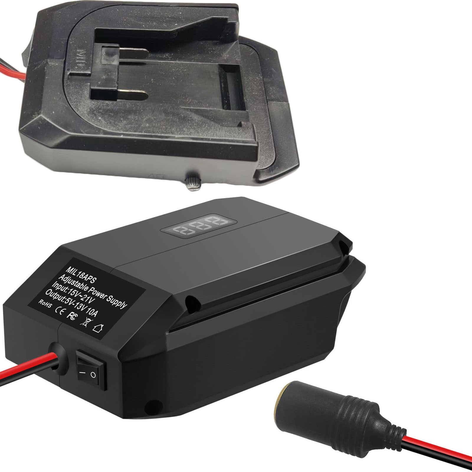 Step Down Converter Battery Power Adapter Car Regulator For Dcb200 For ...