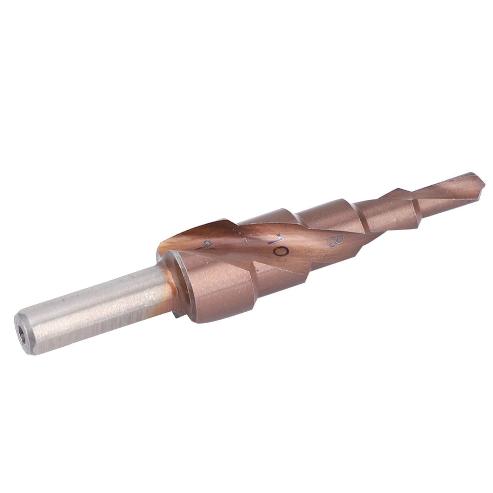 Step Drill Bit Cobalt Coating High Speed Steel M35 Triangular Shank ...