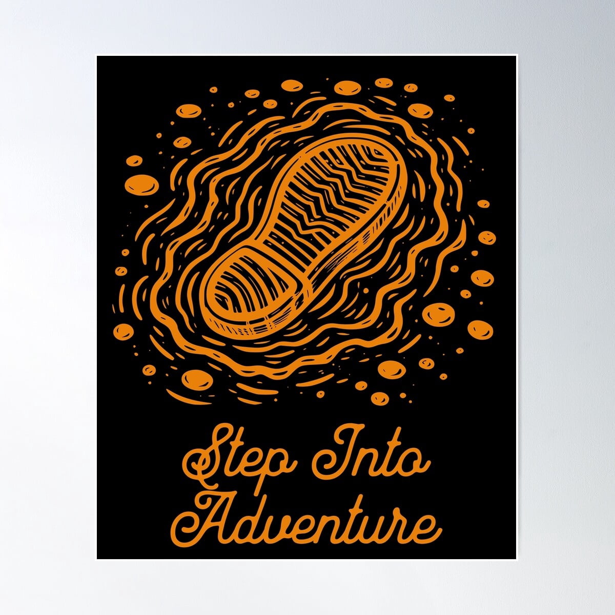 Step Into Adventure, Dirt Shoe, Hiking, Trail, Adventure, Mark Of ...