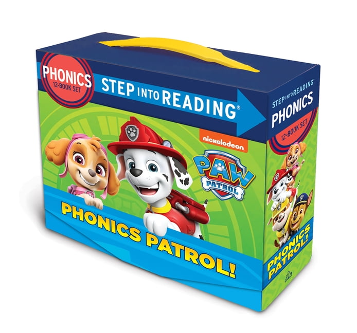 Step Into Reading: Paw Patrol Phonics Box Set - Learning Preschool ...