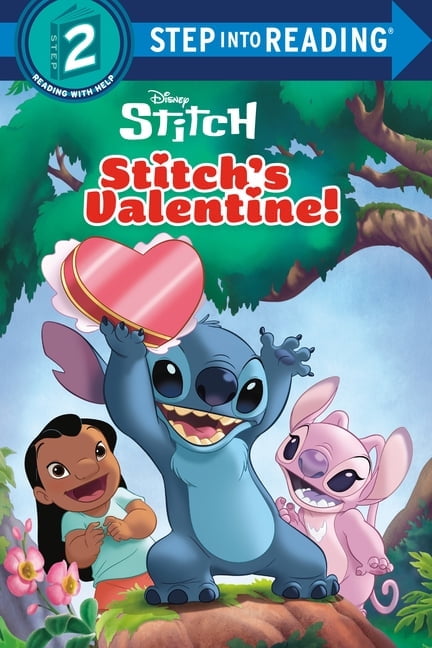 Step Into Reading Stitch's Valentine! (Disney Stitch), (Paperback ...