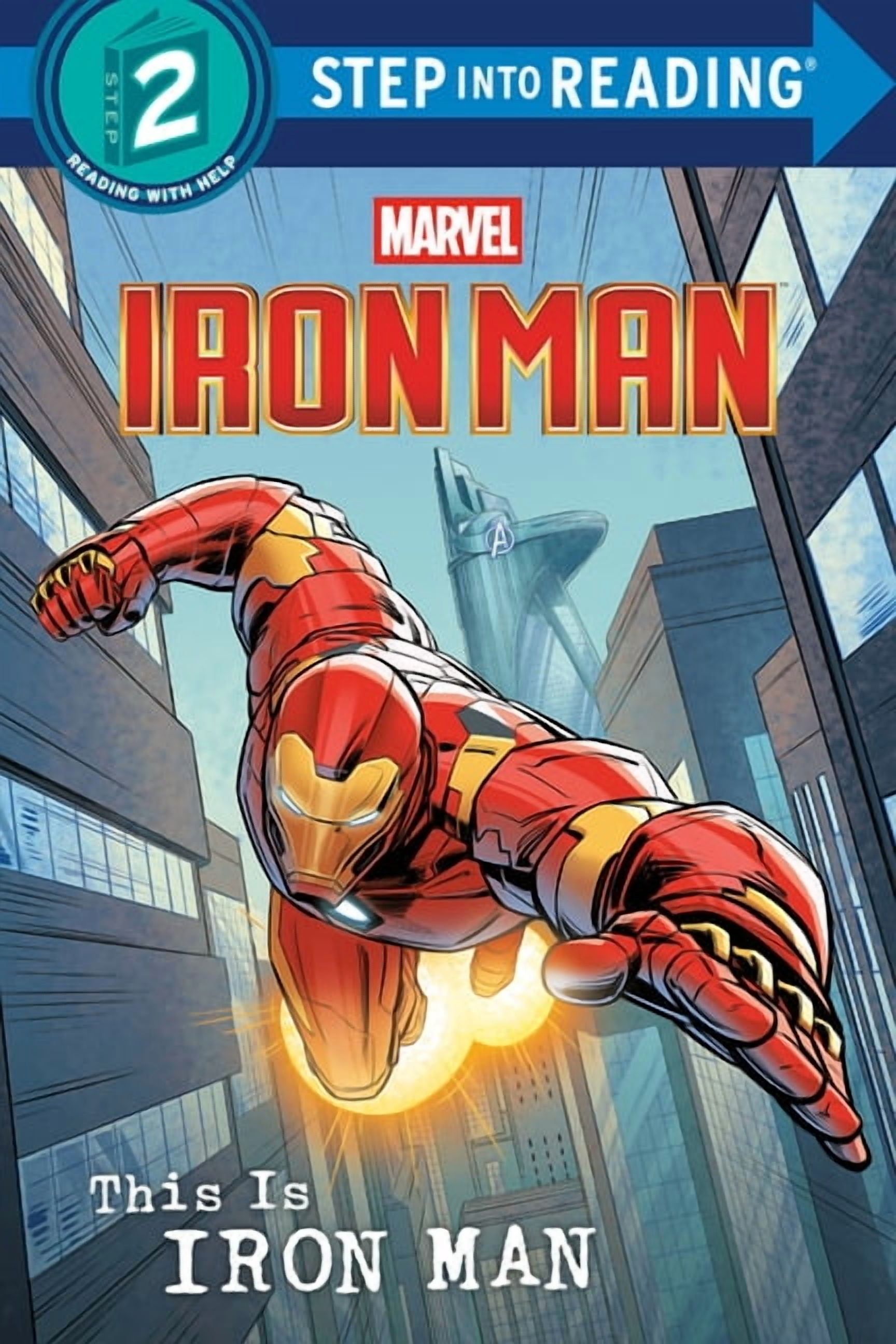 Step Into Reading This Is Iron Man (Marvel), (Hardcover) - Walmart.com