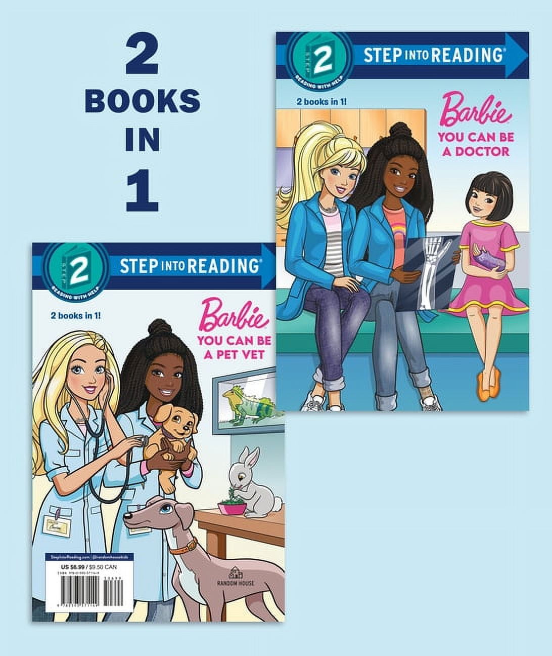 Step Into Reading You Can Be a Doctor/You Can Be a Pet Vet (Barbie ...