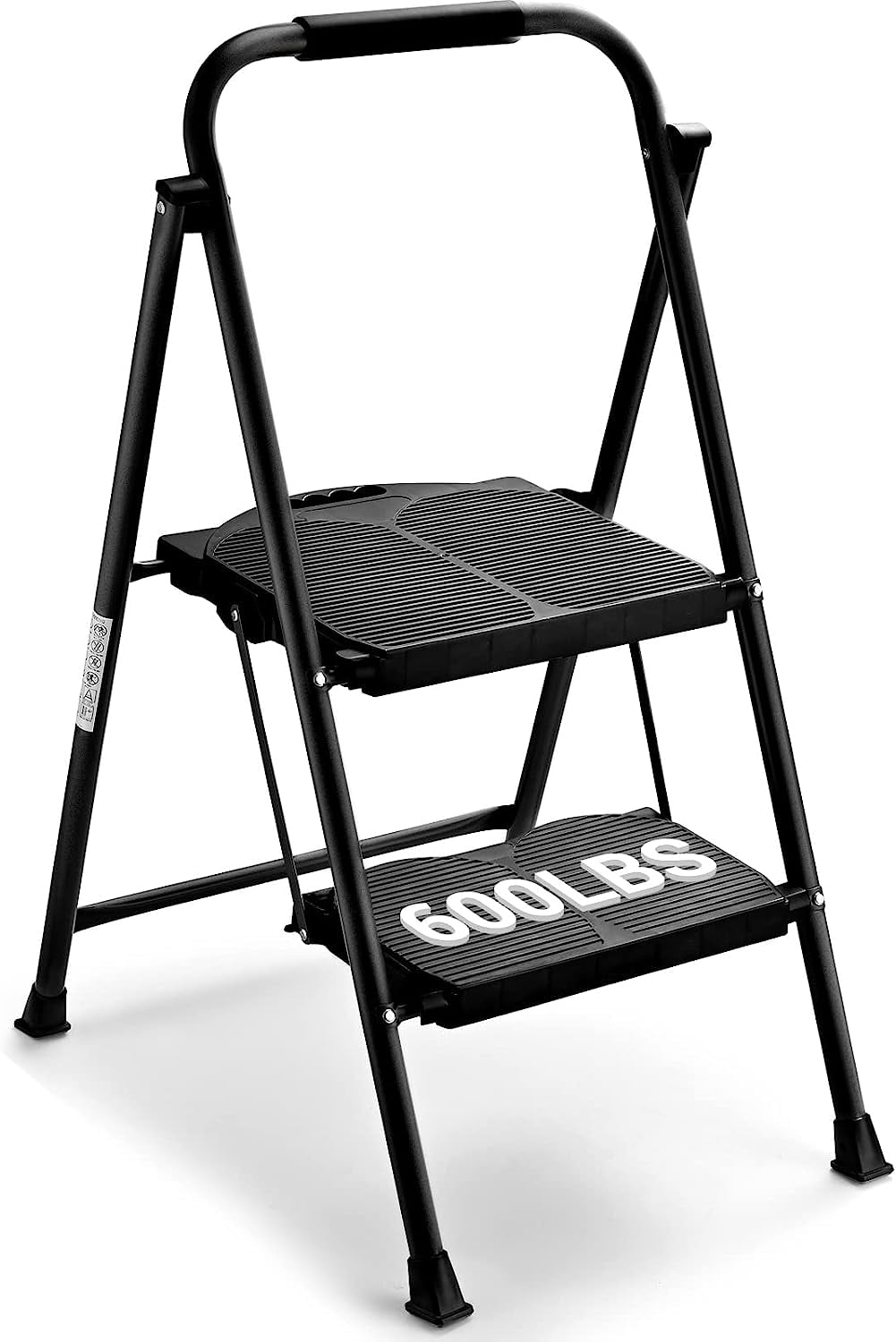 Step Ladder 600lbs Extra Large & Wide 2 Step Stools Personalized ...