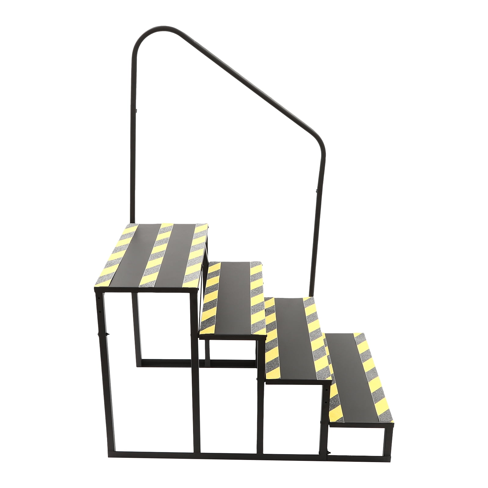 Step Ladder Porch Steps Handrails Portable Step Stool Travel Trailer ...