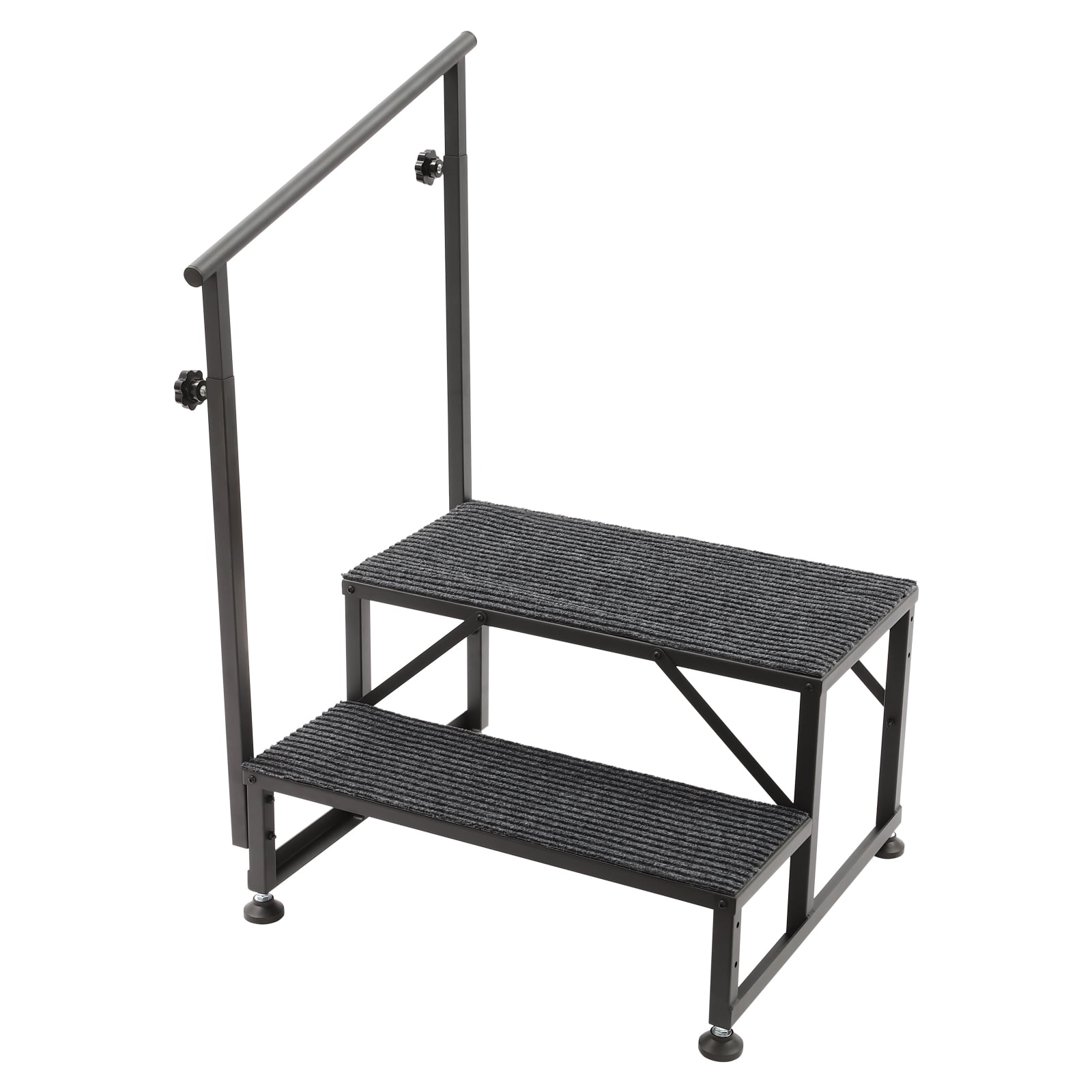Step Ladder Porch Steps with Handrails Swimming Pool Ladder Above ...