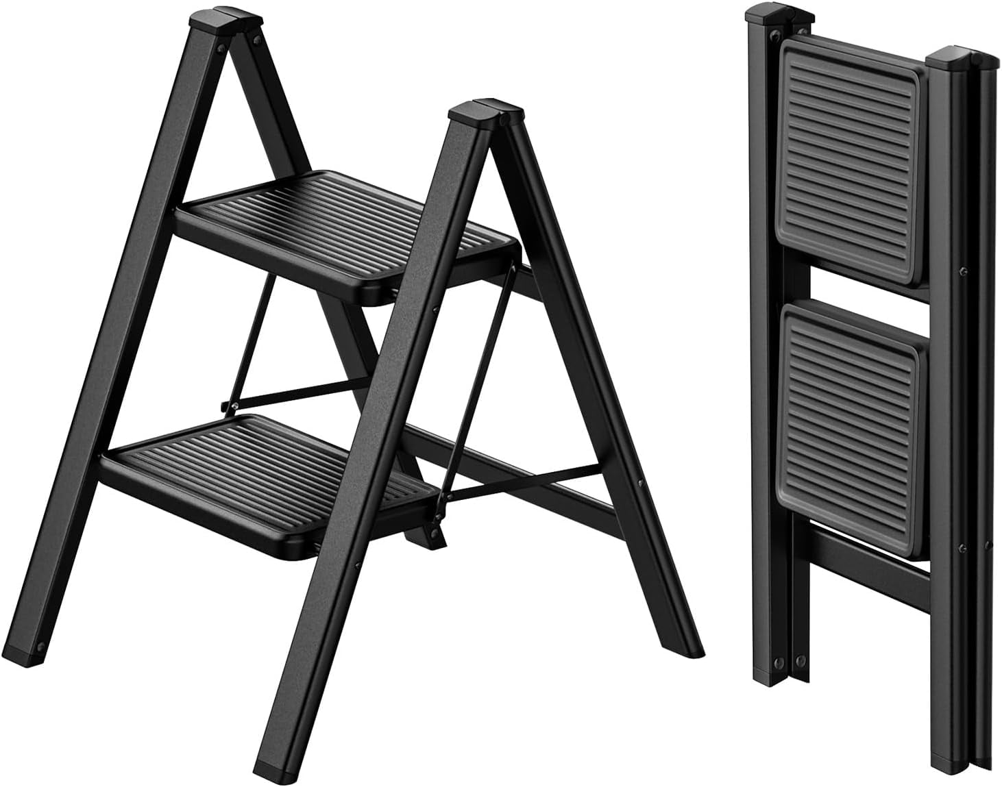 Step Ladder,Step Stool Folding Step Ladders for Adults Foldable Step ...