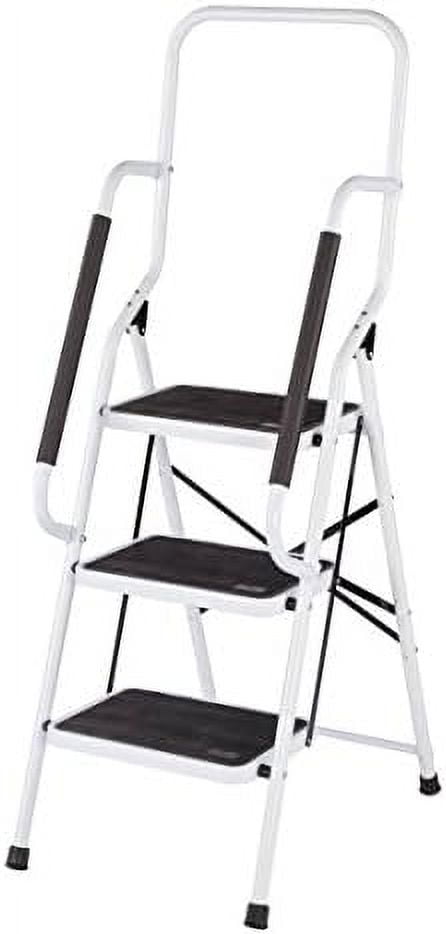 Step Ladder with Handles by, 3-Tier - Walmart.com