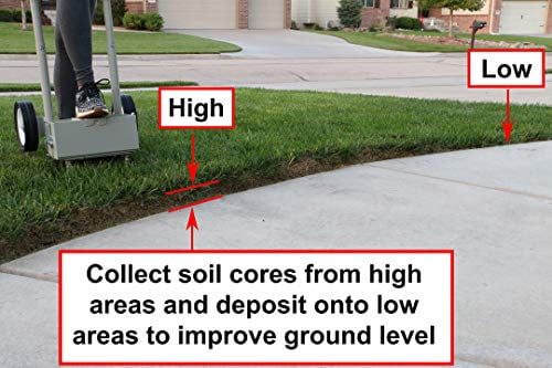 Step 'N Tilt Core Lawn Aerator Version 3 (with Container) - Walmart.com