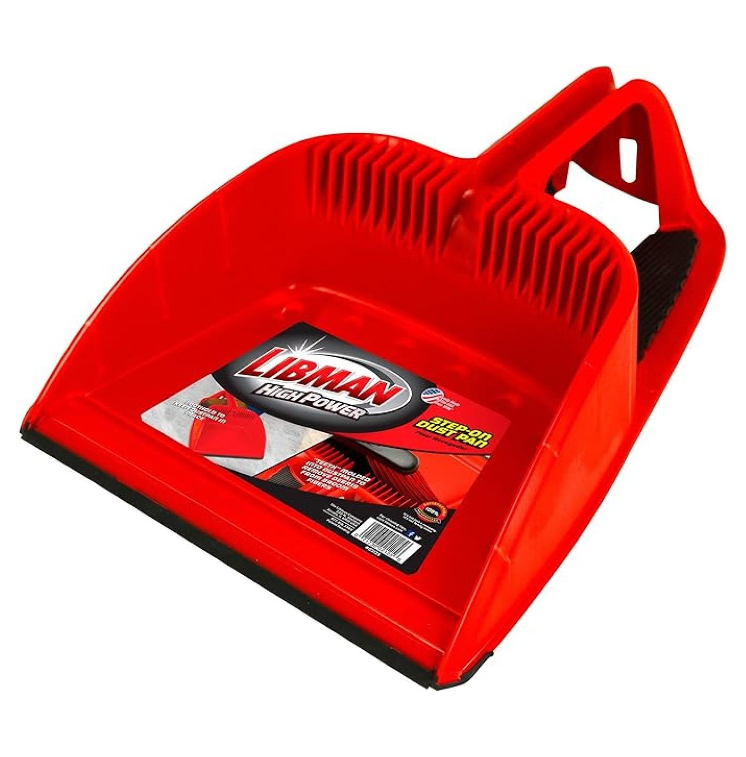 Step-On Dust Pan with Cleaning Teeth - 2125 - Hands-Free Floor Sweeper ...