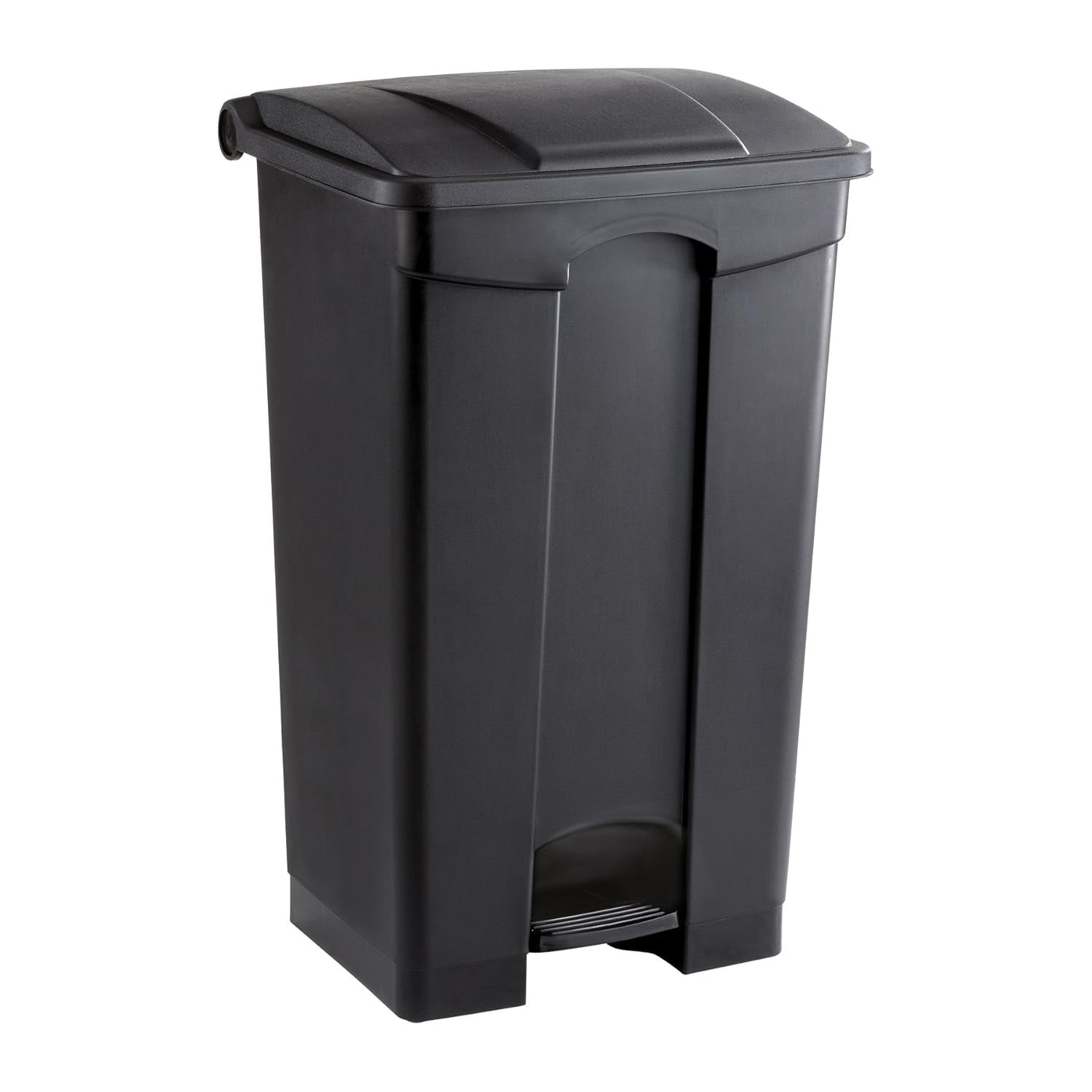 Step On Plastic Trash Can with Foot Pedal, 23 Gallon Garbage Can for ...
